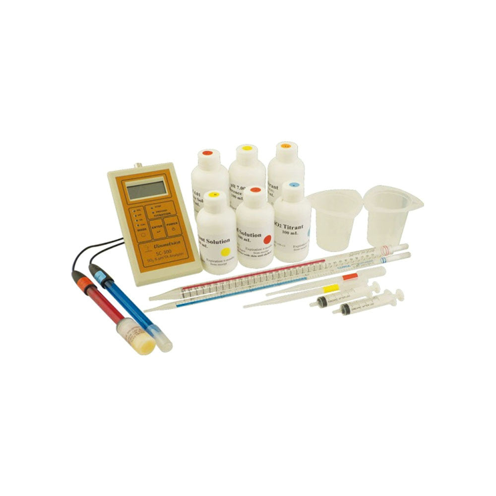 Vinmetrica SC-300 SO2 & pH/TA Kit– Lodi Wine Labs
