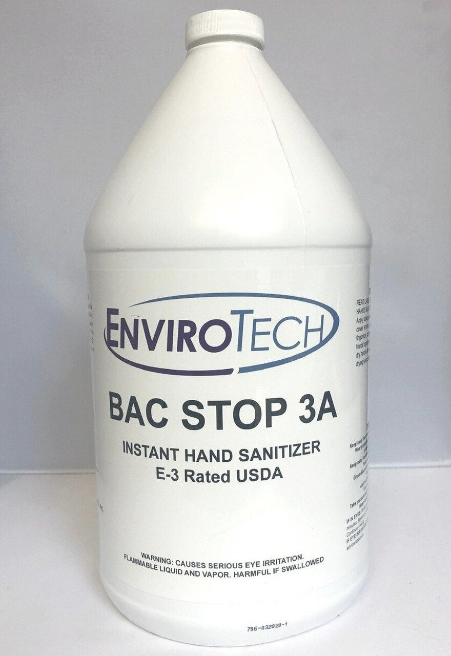 BAC Stop 3A Hand Sanitizer - 1 gallon– Lodi Wine Labs