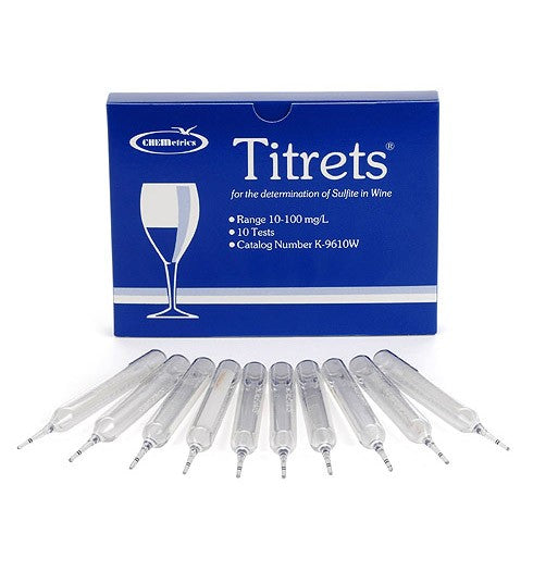Titrets SO2 Kit– Lodi Wine Labs
